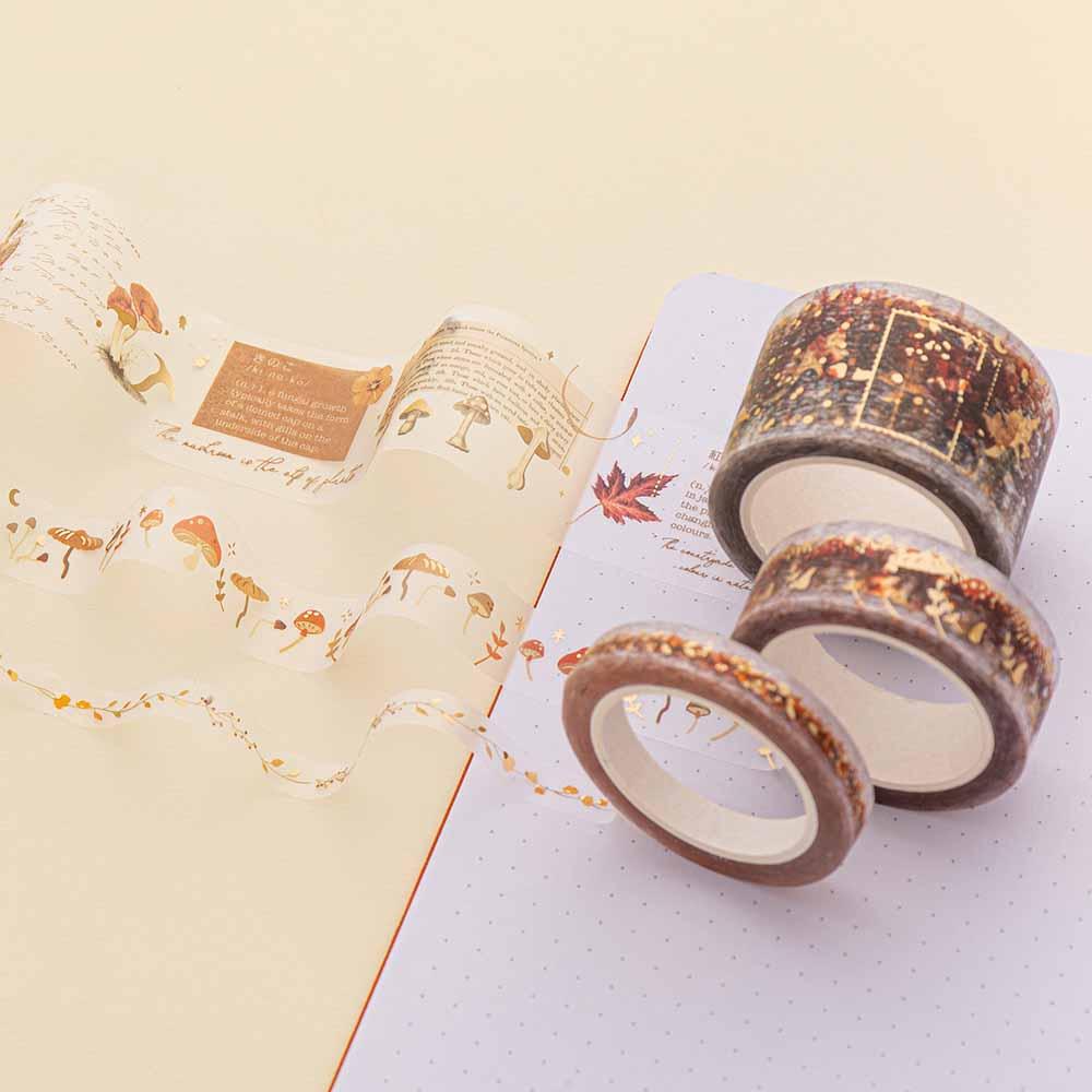 Tsuki ‘Maple Dreams’ Washi Tape Set ☾ – NotebookTherapy