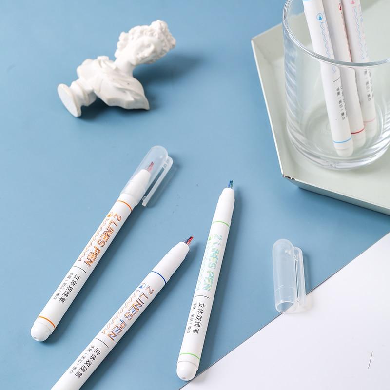 Double Lines Pen - Set of 6! – NotebookTherapy